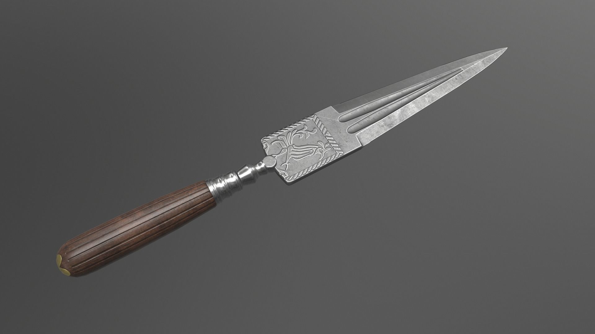 3D model Mediterranean dagger VR / AR / low-poly | CGTrader