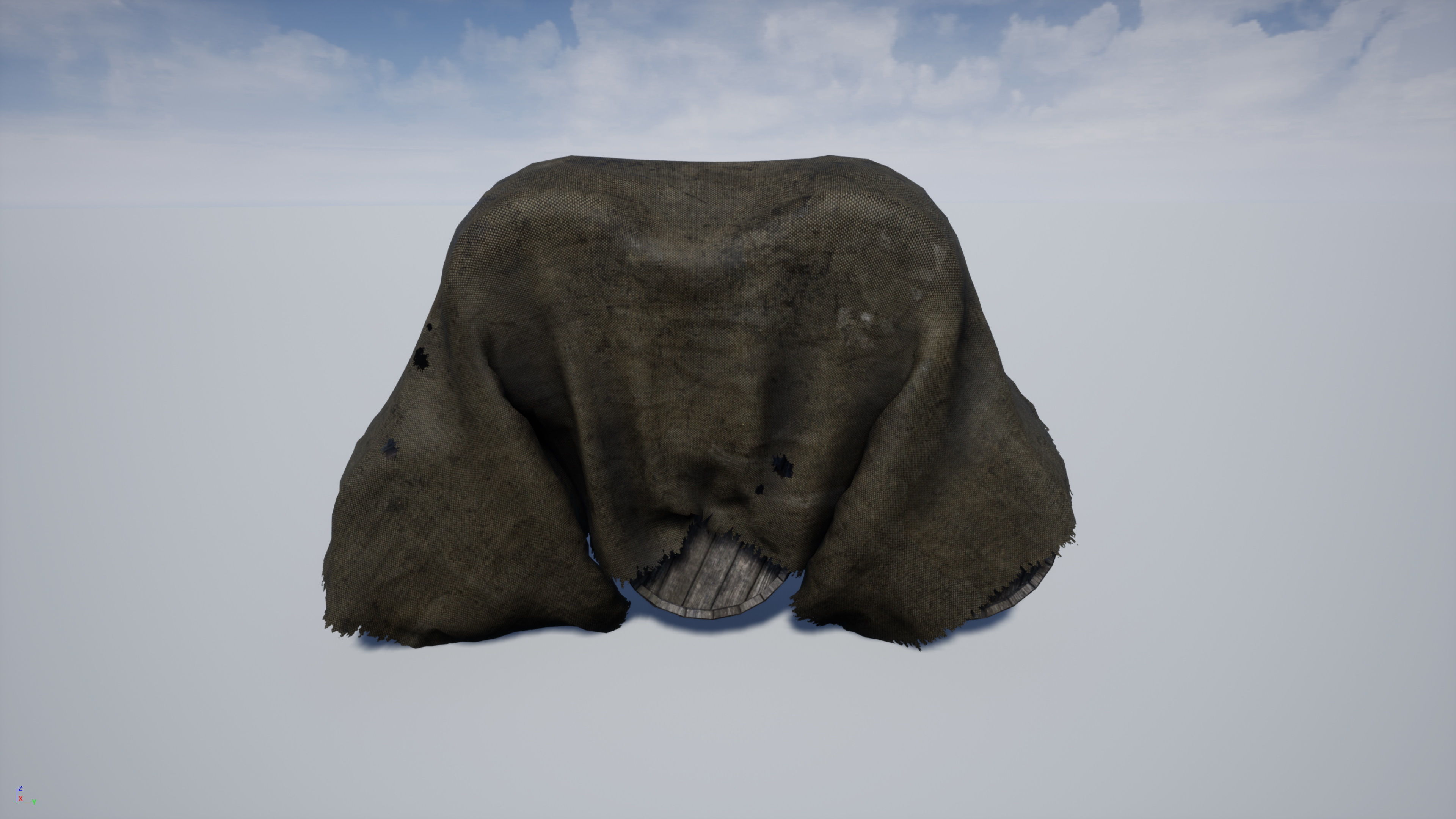 3D model Covered Barrels VR / AR / low-poly | CGTrader