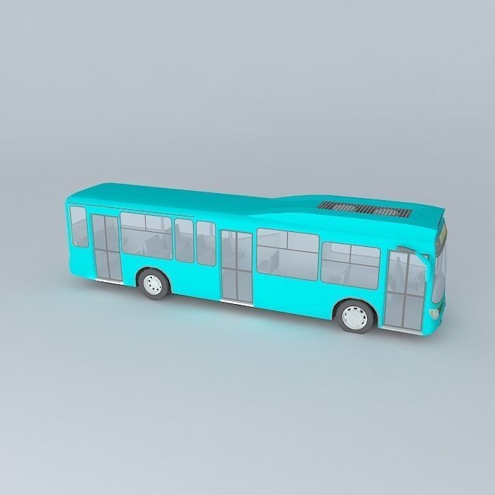 TCGL bus model free 3D model | CGTrader