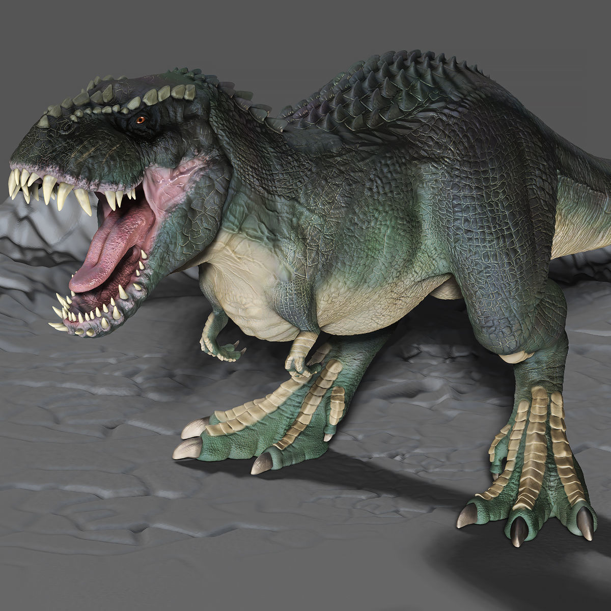 V Rex Sculpt Projects 3D model | CGTrader