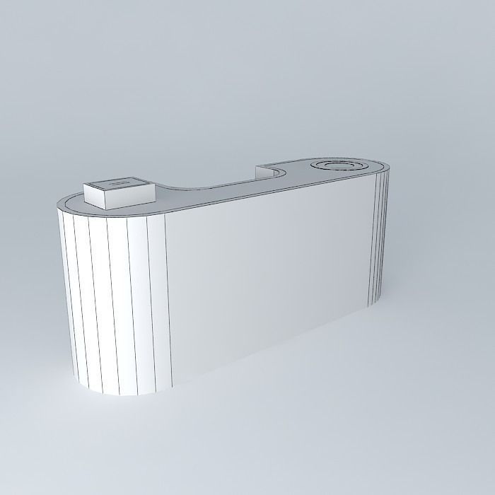 Cashier Counter 3D model | CGTrader