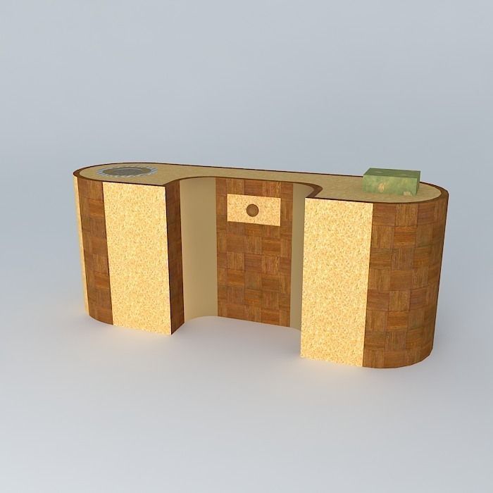 Cashier Counter 3D model | CGTrader