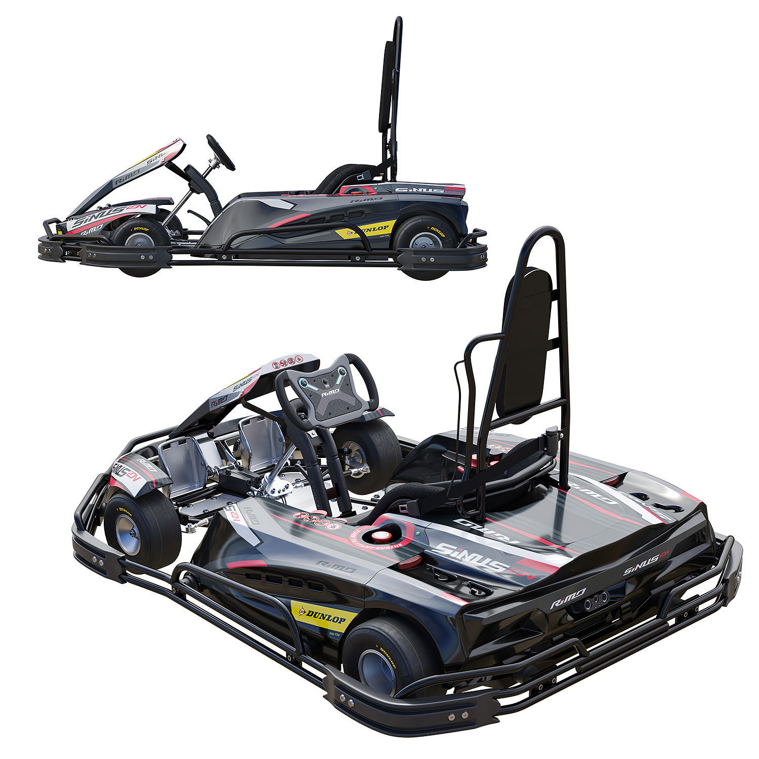 Kart - RiMO SiNUS iON 3D model | CGTrader