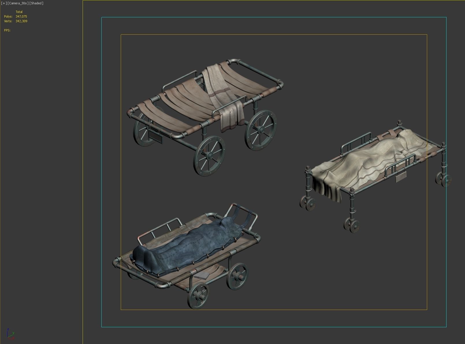 morgue terror 3D model | CGTrader