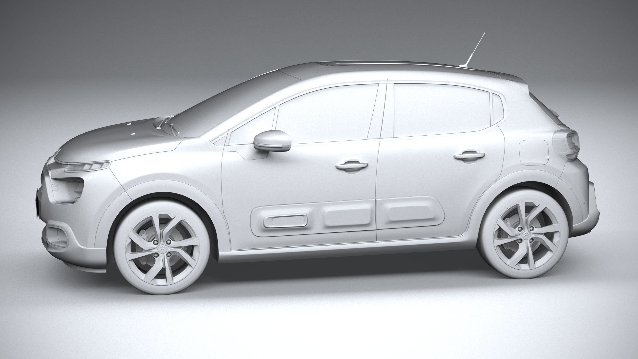 Citroen C3 2020 3D model | CGTrader