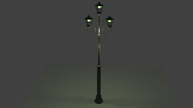 a street lamp 3D model free 3D model | CGTrader