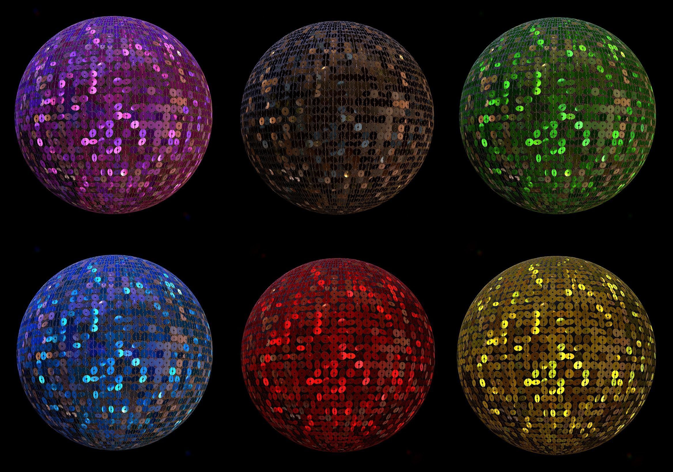 Sequin material Texture | CGTrader