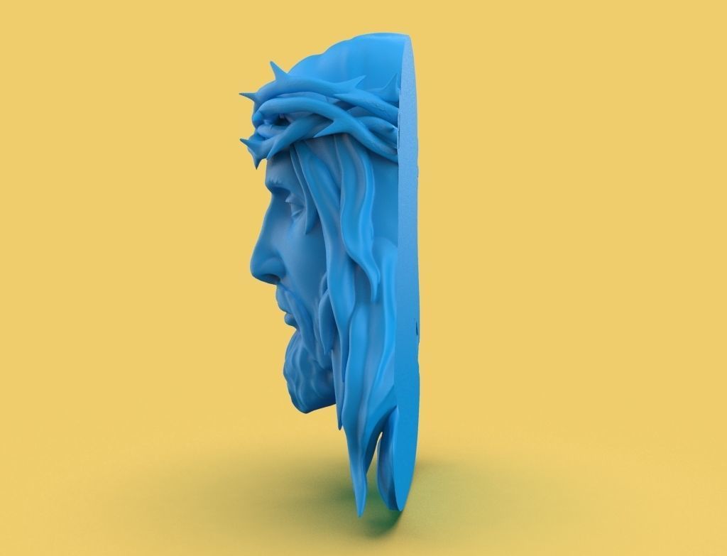 Jesus Face 3D model 3D printable | CGTrader