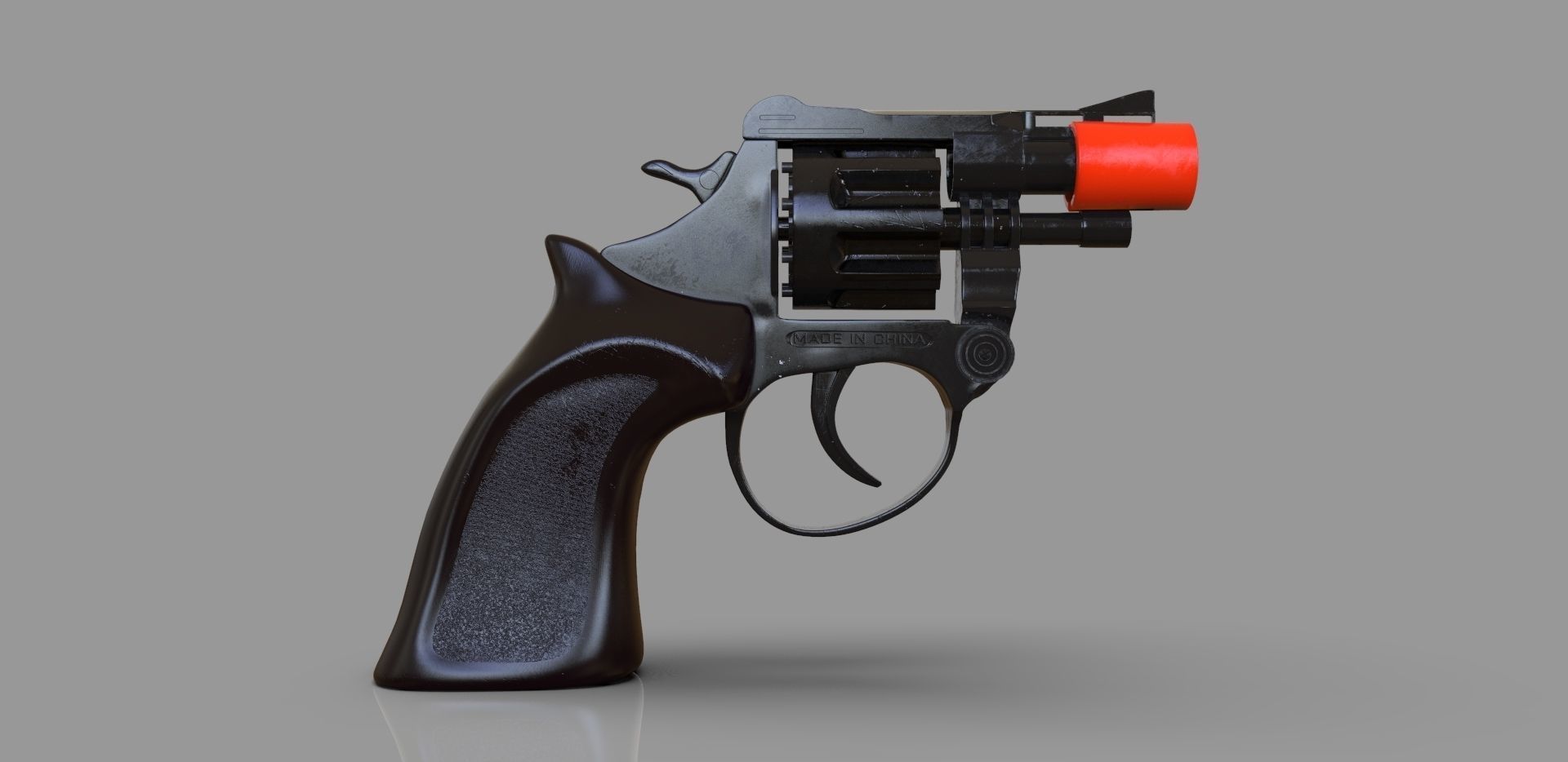 PBR Toy Cap Gun 3D model | CGTrader