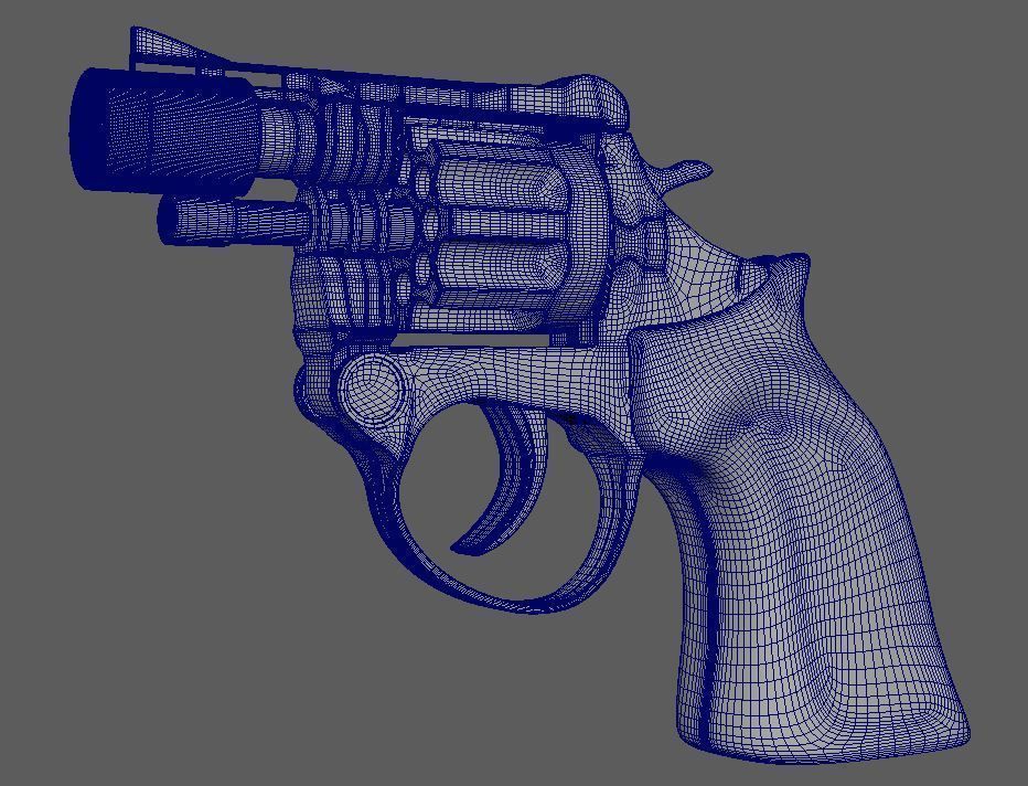 PBR Toy Cap Gun 3D model | CGTrader