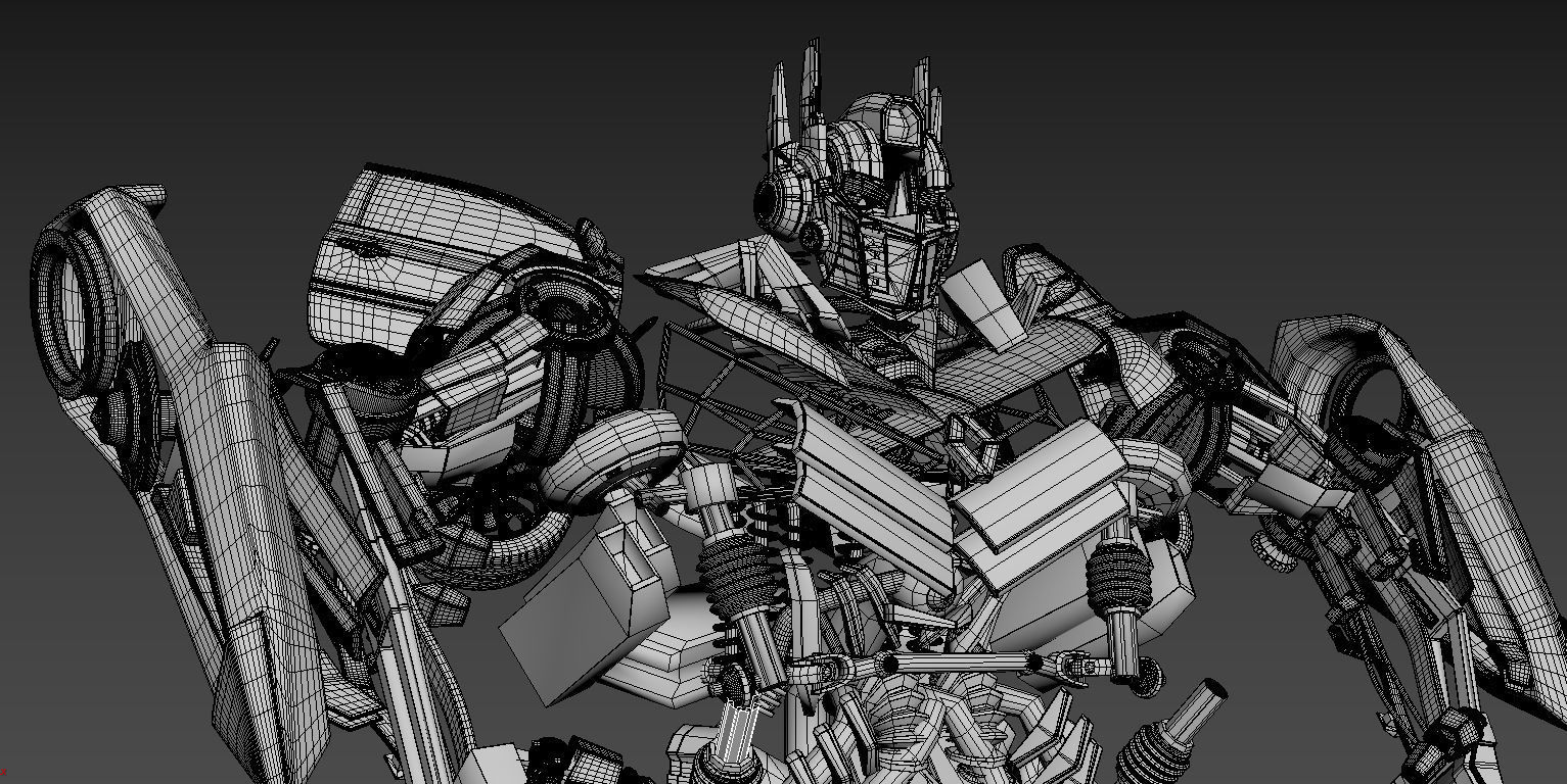 Tramsformer transformers robot 3D model | CGTrader