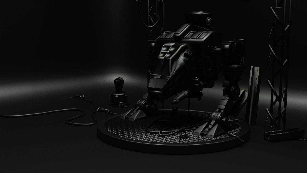 Biped Robot 3D model | CGTrader