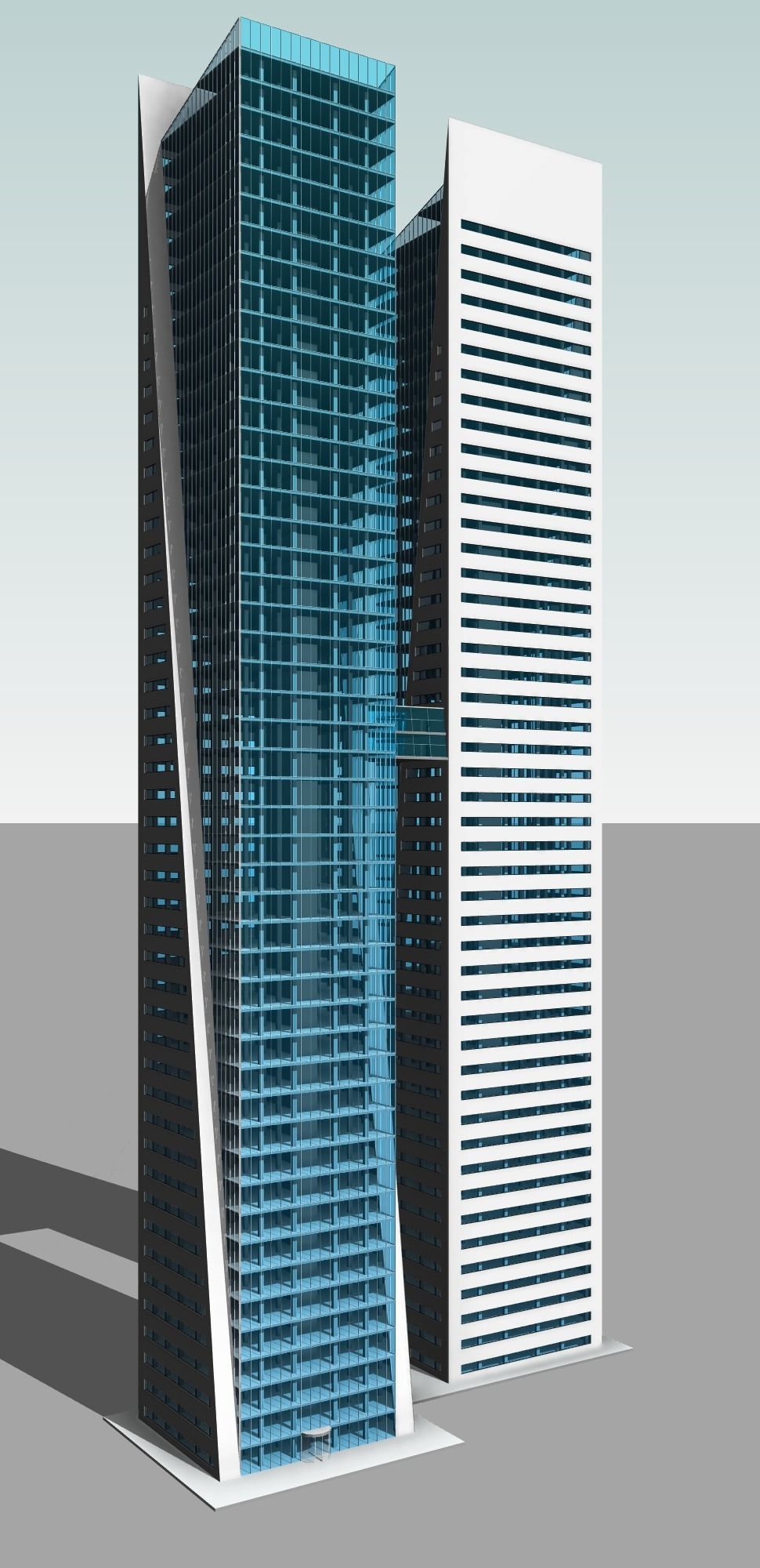 50 Floor Skyscraper 3D model | CGTrader