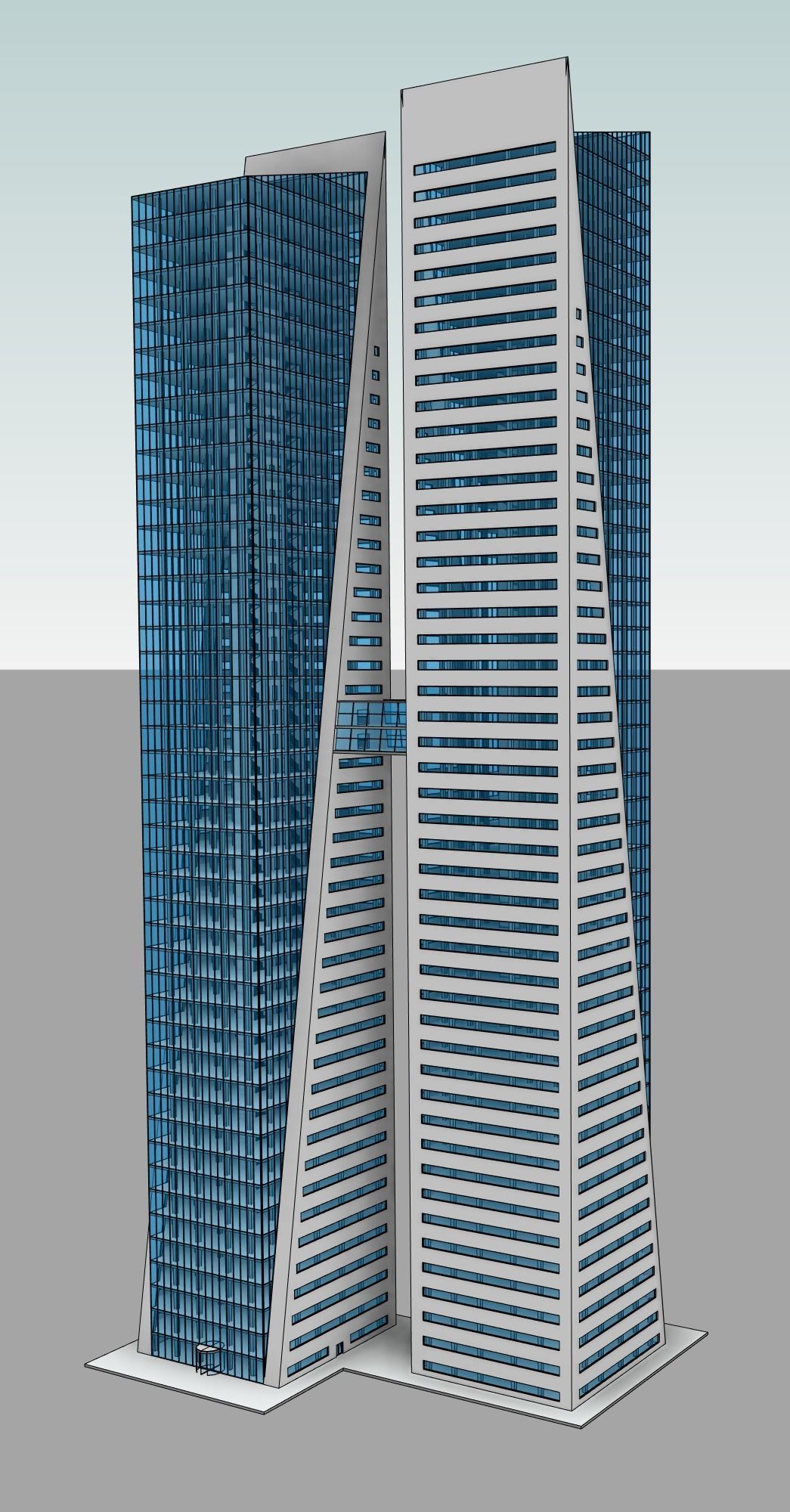 50 Floor Skyscraper 3D model | CGTrader