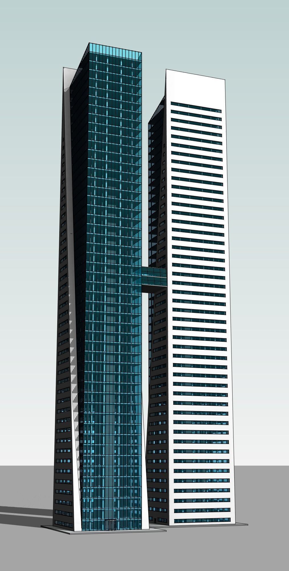 50 Floor Skyscraper 3D model | CGTrader