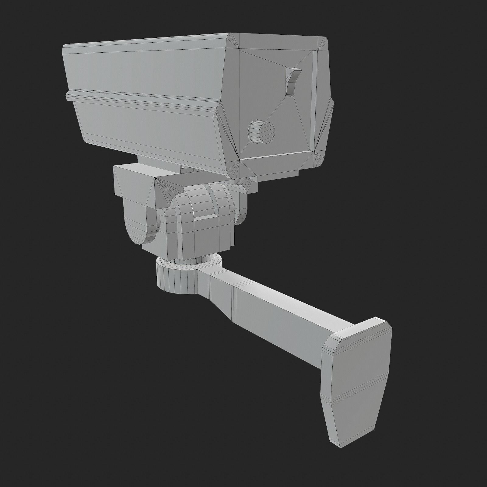 3D model CCTV Camera VR / AR / low-poly | CGTrader