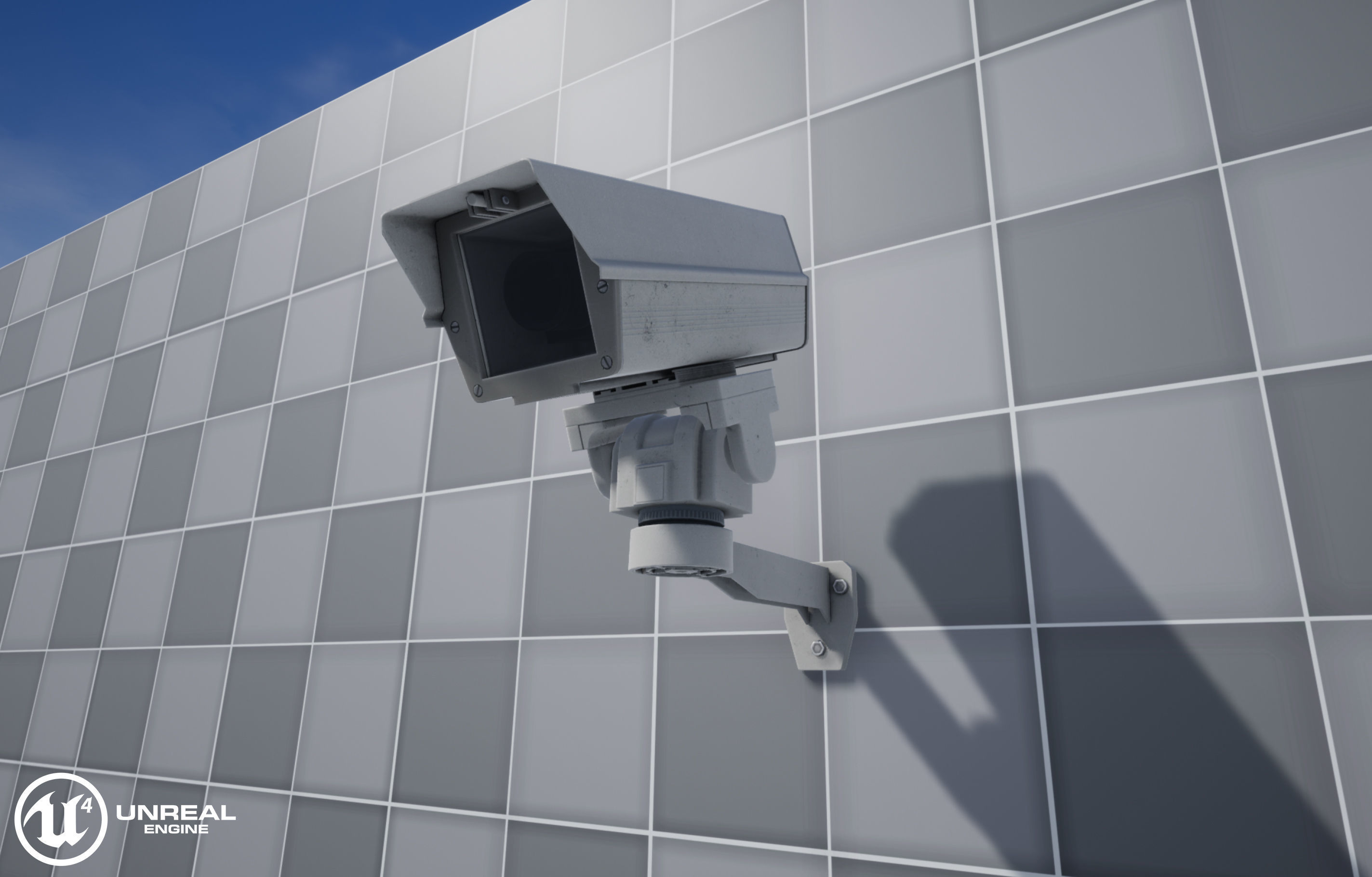 3D model CCTV Camera VR / AR / low-poly | CGTrader