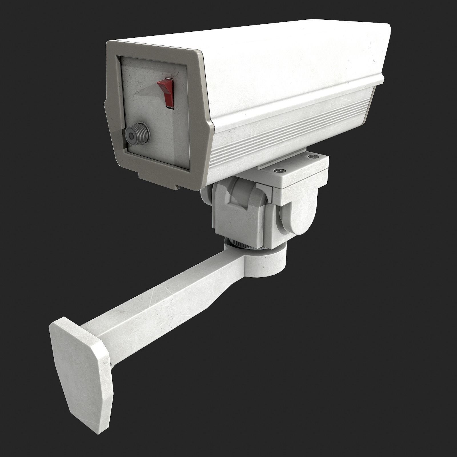 3D model CCTV Camera VR / AR / low-poly | CGTrader