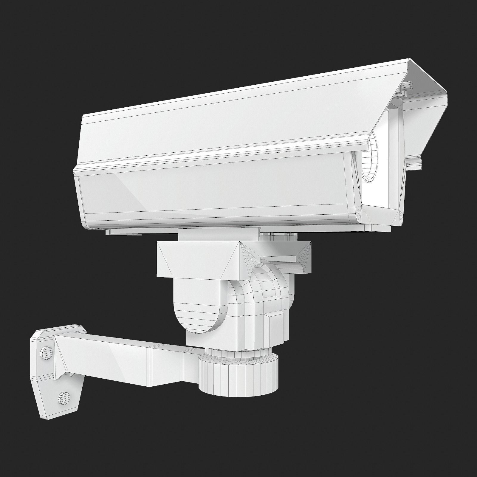 3D model CCTV Camera VR / AR / low-poly | CGTrader