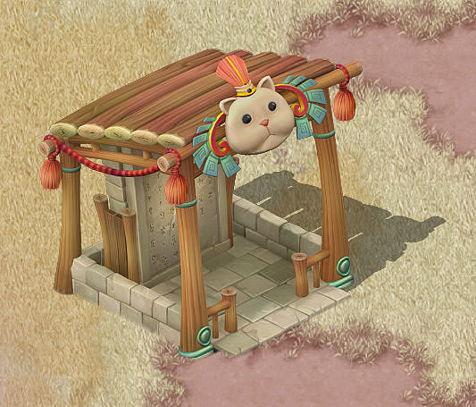 Cartoon version - Beiting - shelter 3D model | CGTrader