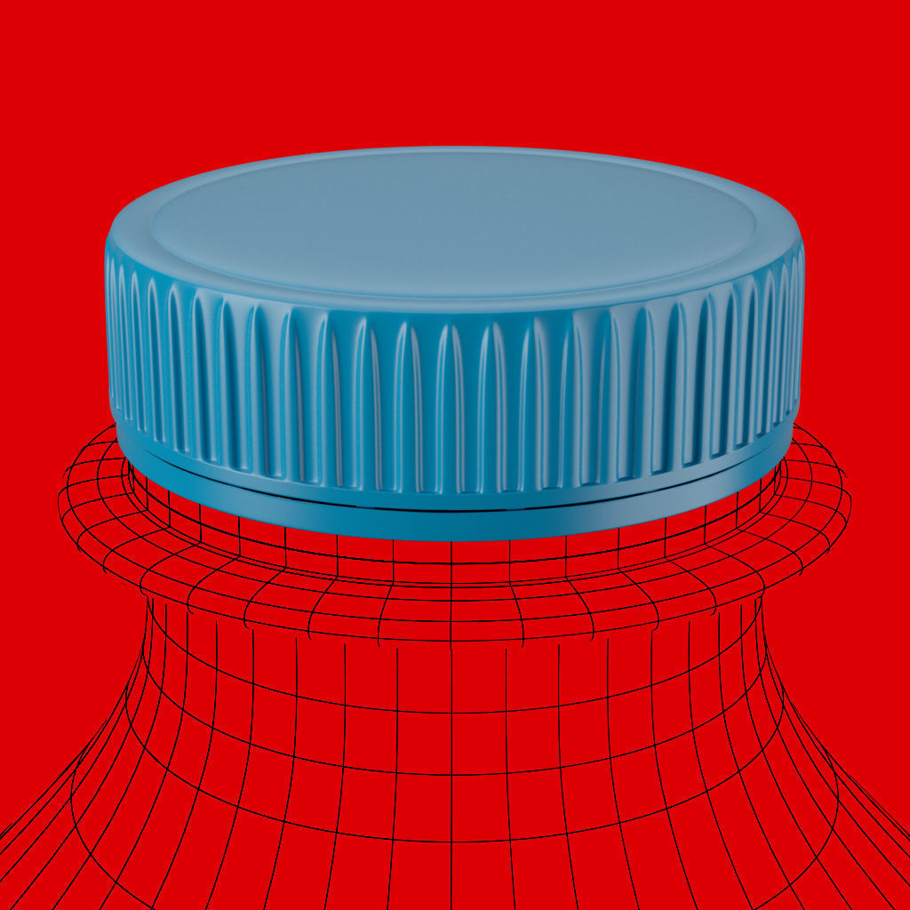 Screw Cap 3D model | CGTrader
