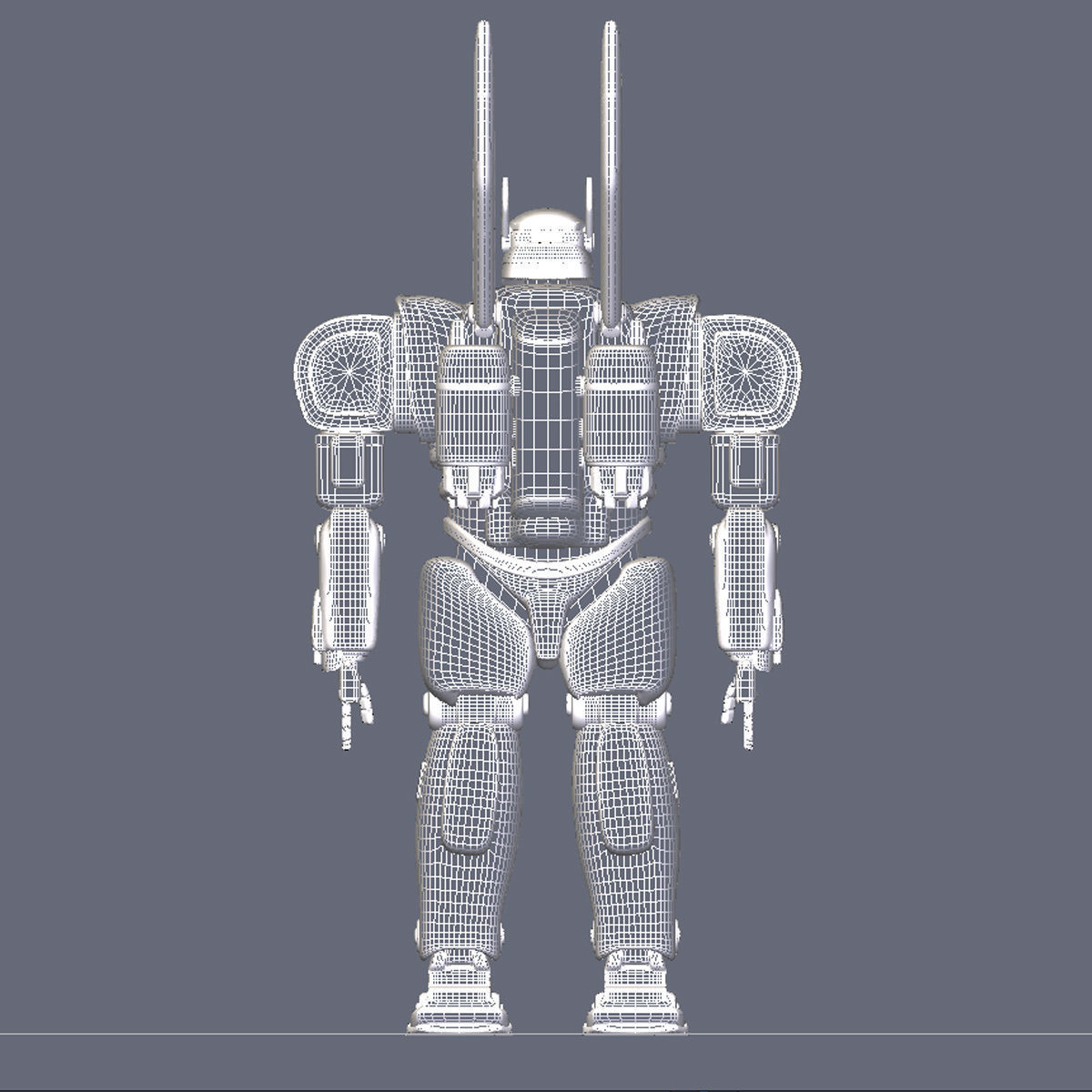 Mecha Armor 3D model | CGTrader