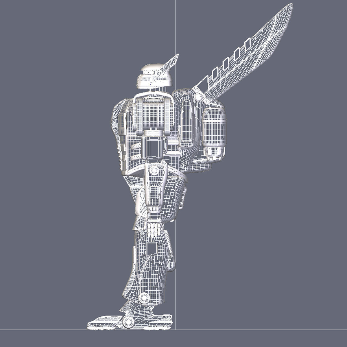 Mecha Armor 3D model | CGTrader