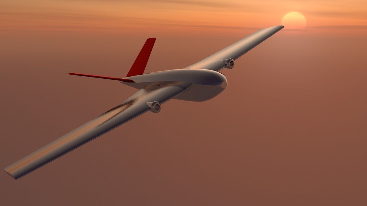 X-UAV Plane 3D model | CGTrader