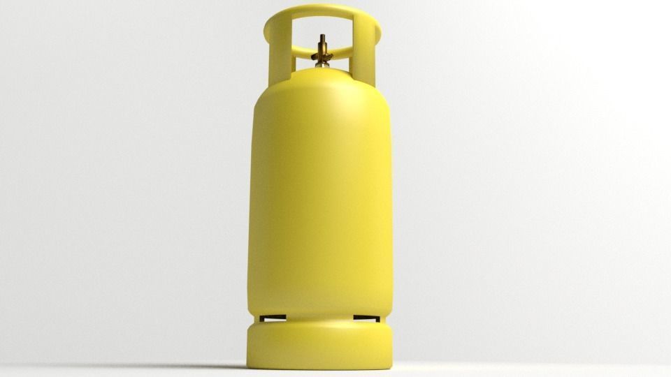 Liquefied Petroleum Gas 12kg 3D model | CGTrader