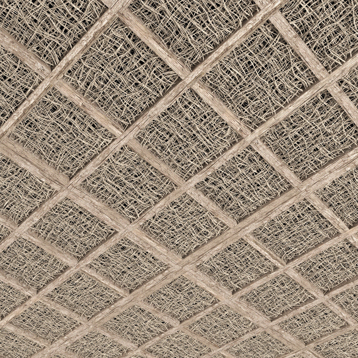 Ceiling white branch decor n1 3D model | CGTrader