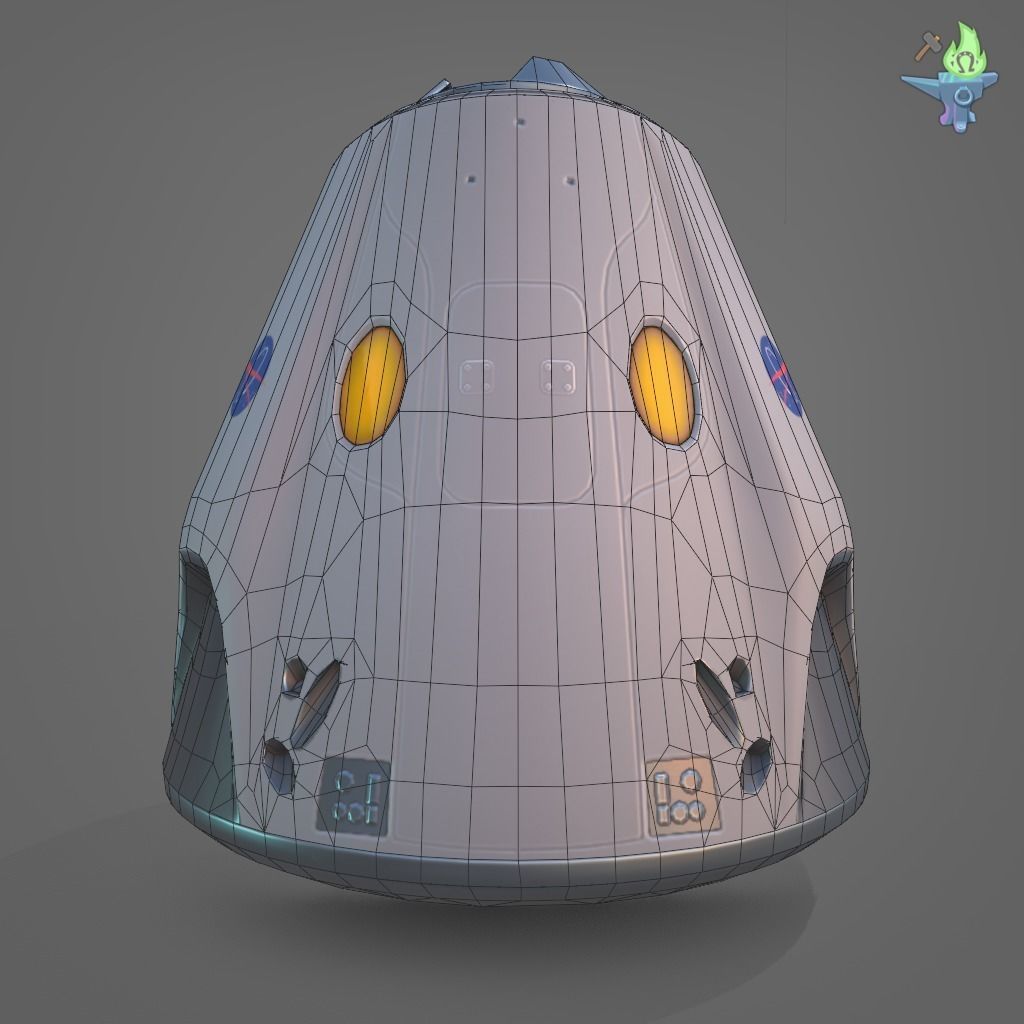 Low Poly Dragon Crew 3D model | CGTrader