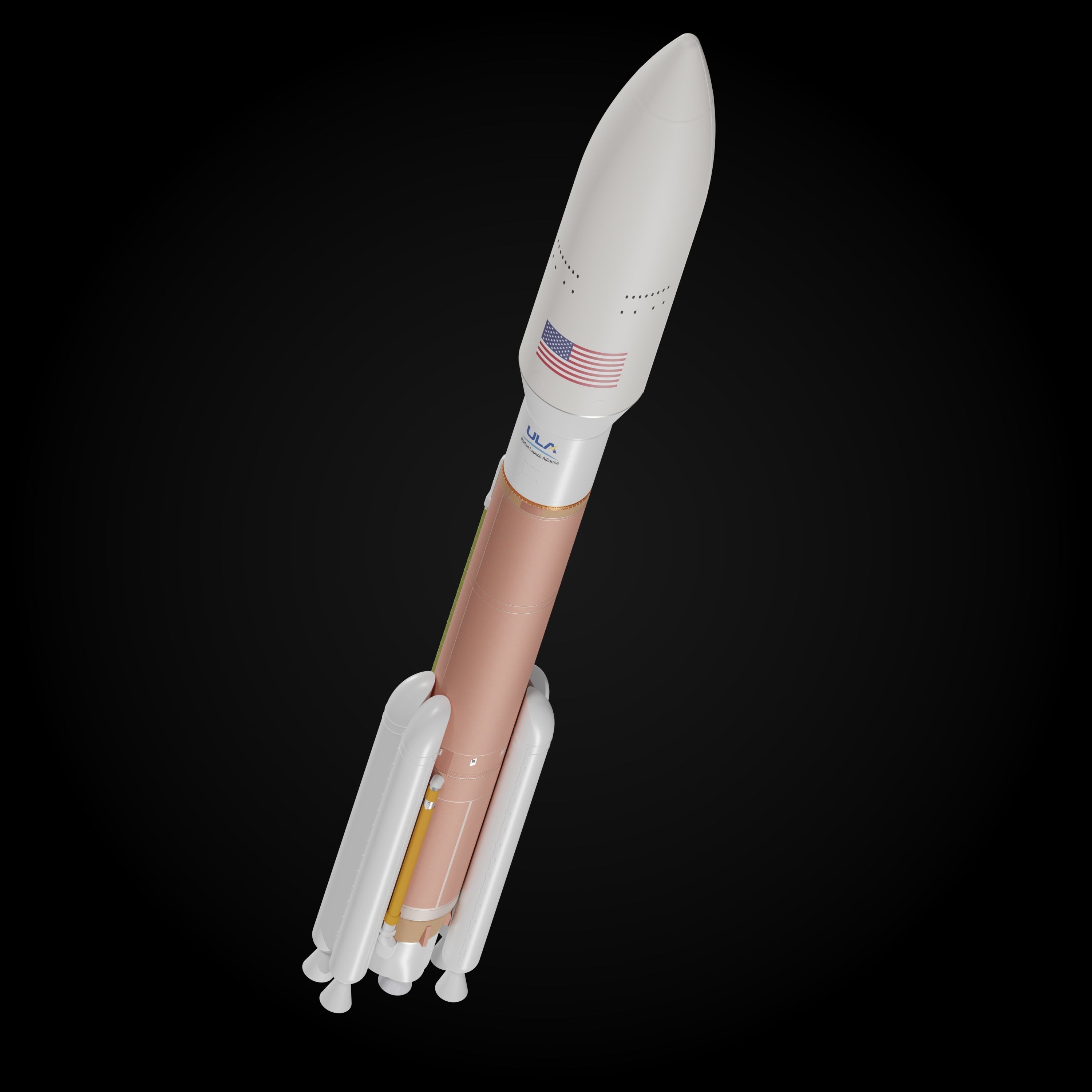 Atlas V rocket 3D model | CGTrader