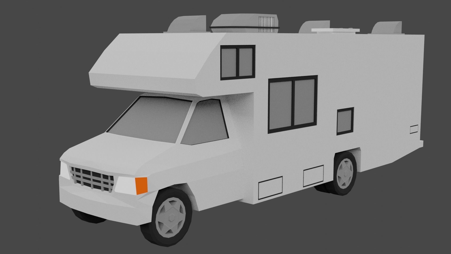 3D model Low Poly RV VR / AR / low-poly | CGTrader