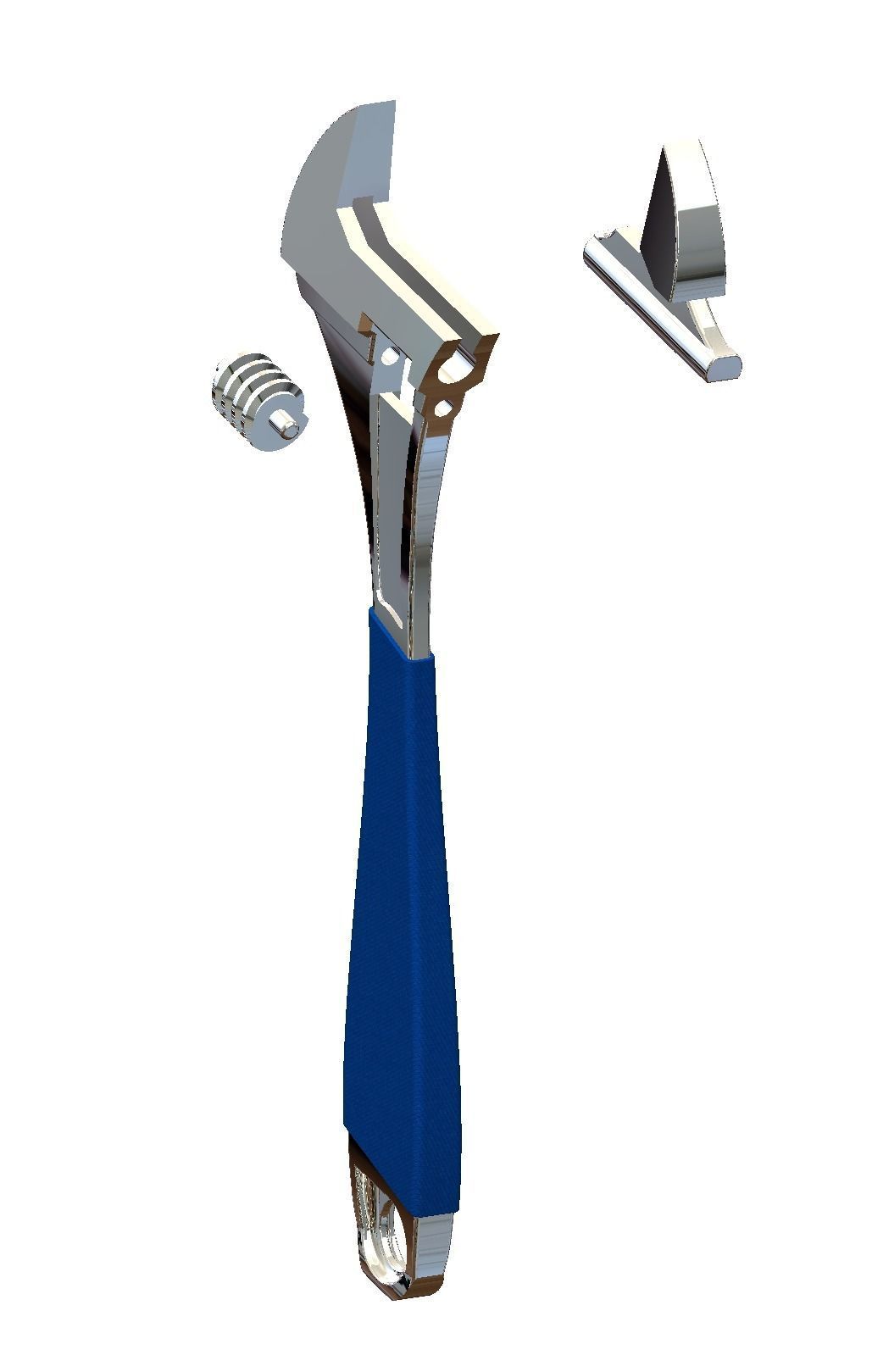 Adjustable Spanner - SolidWorks 3D model | CGTrader