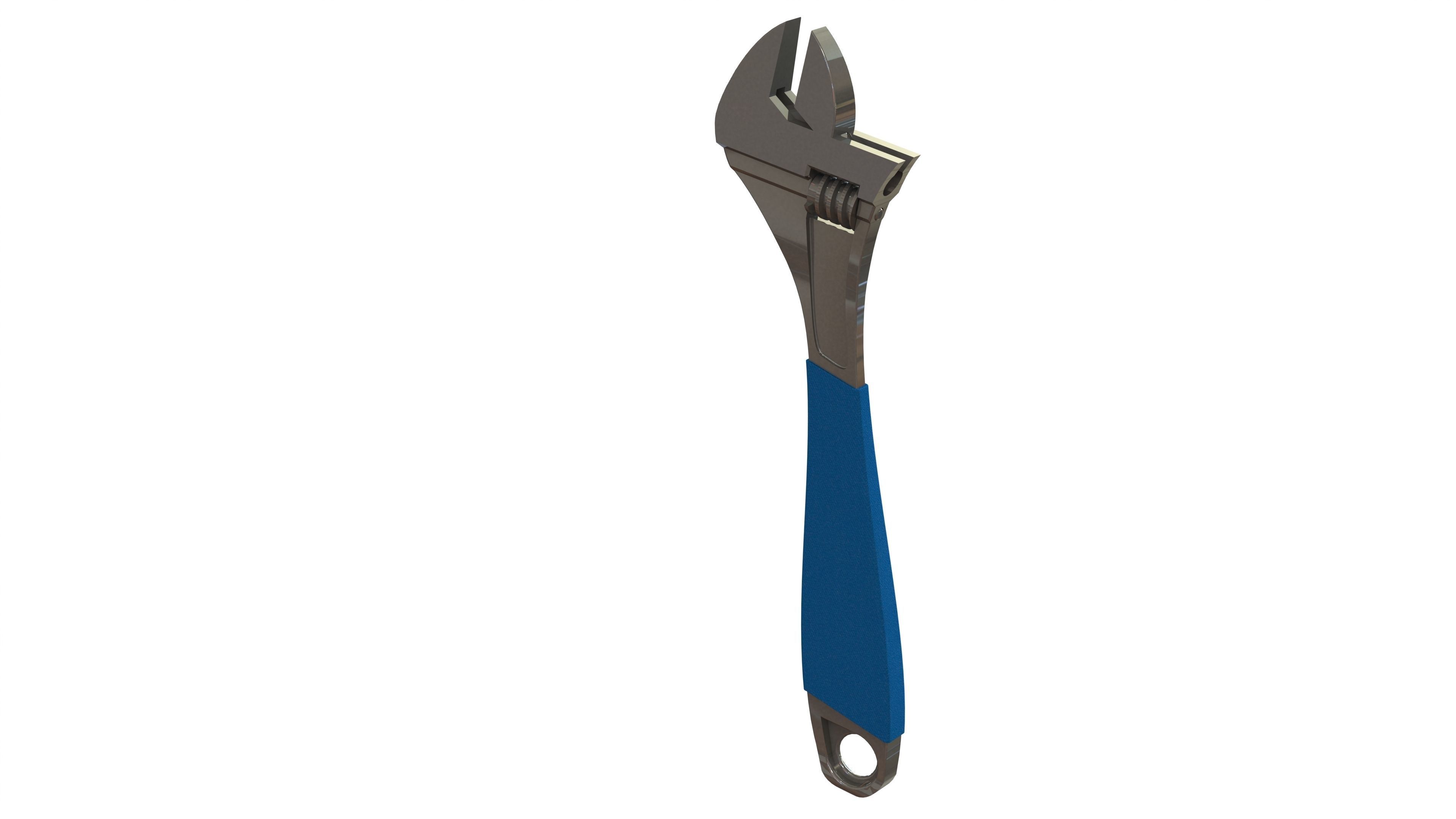 Adjustable Spanner - SolidWorks 3D model | CGTrader