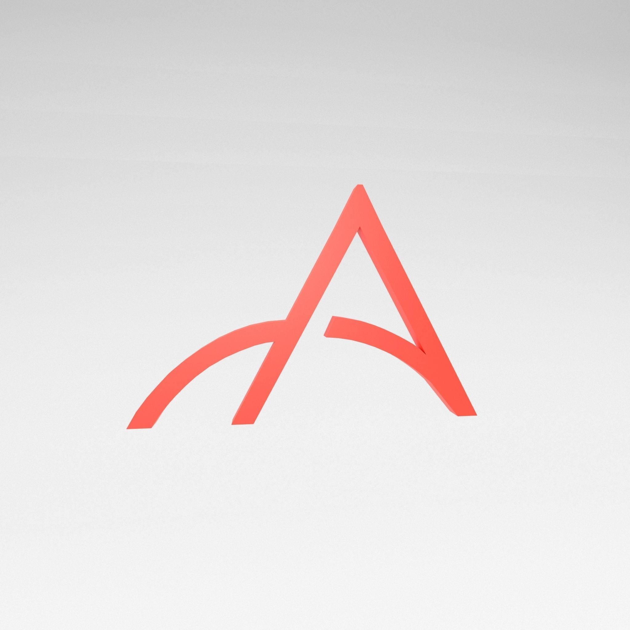 Ampere Logo v1 001 free VR / AR / low-poly 3D model | CGTrader