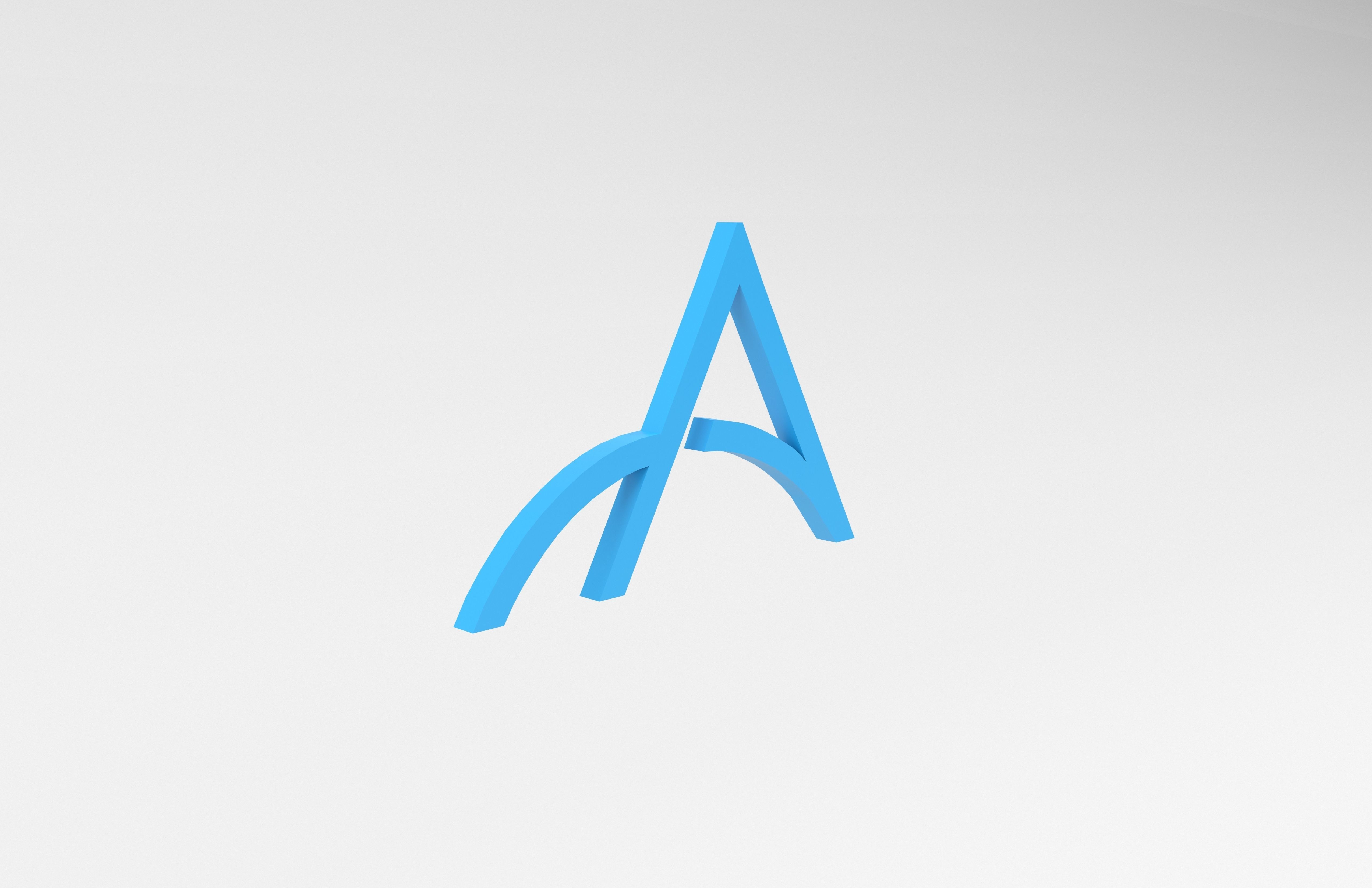 Ampere Logo v1 004 free VR / AR / low-poly 3D model | CGTrader
