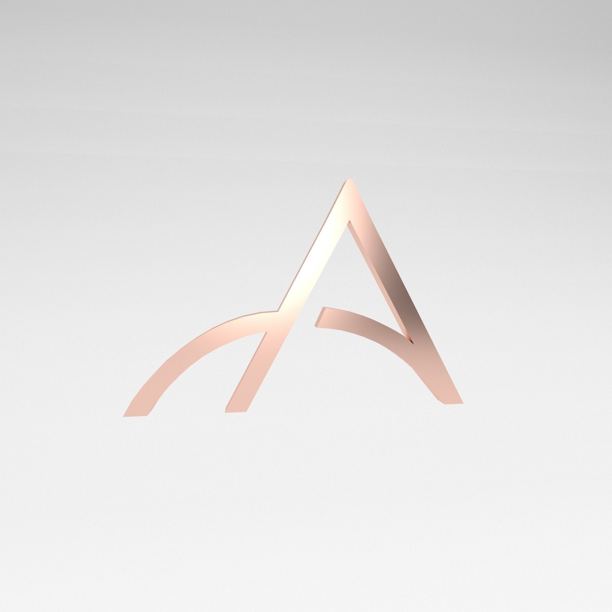 Ampere Logo v1 007 free VR / AR / low-poly 3D model | CGTrader