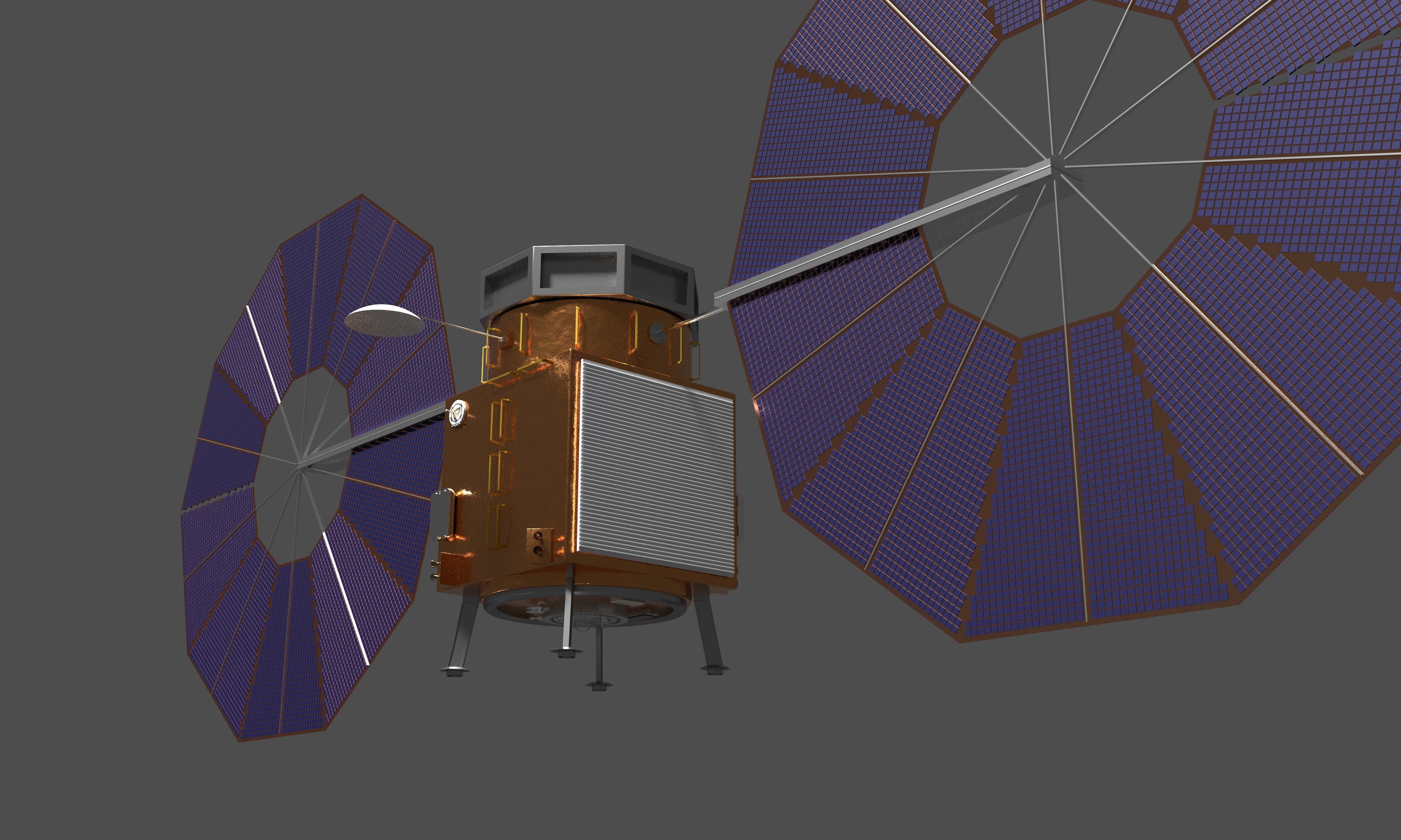 Generic Gateway Power and Propulsion Element 3D model | CGTrader