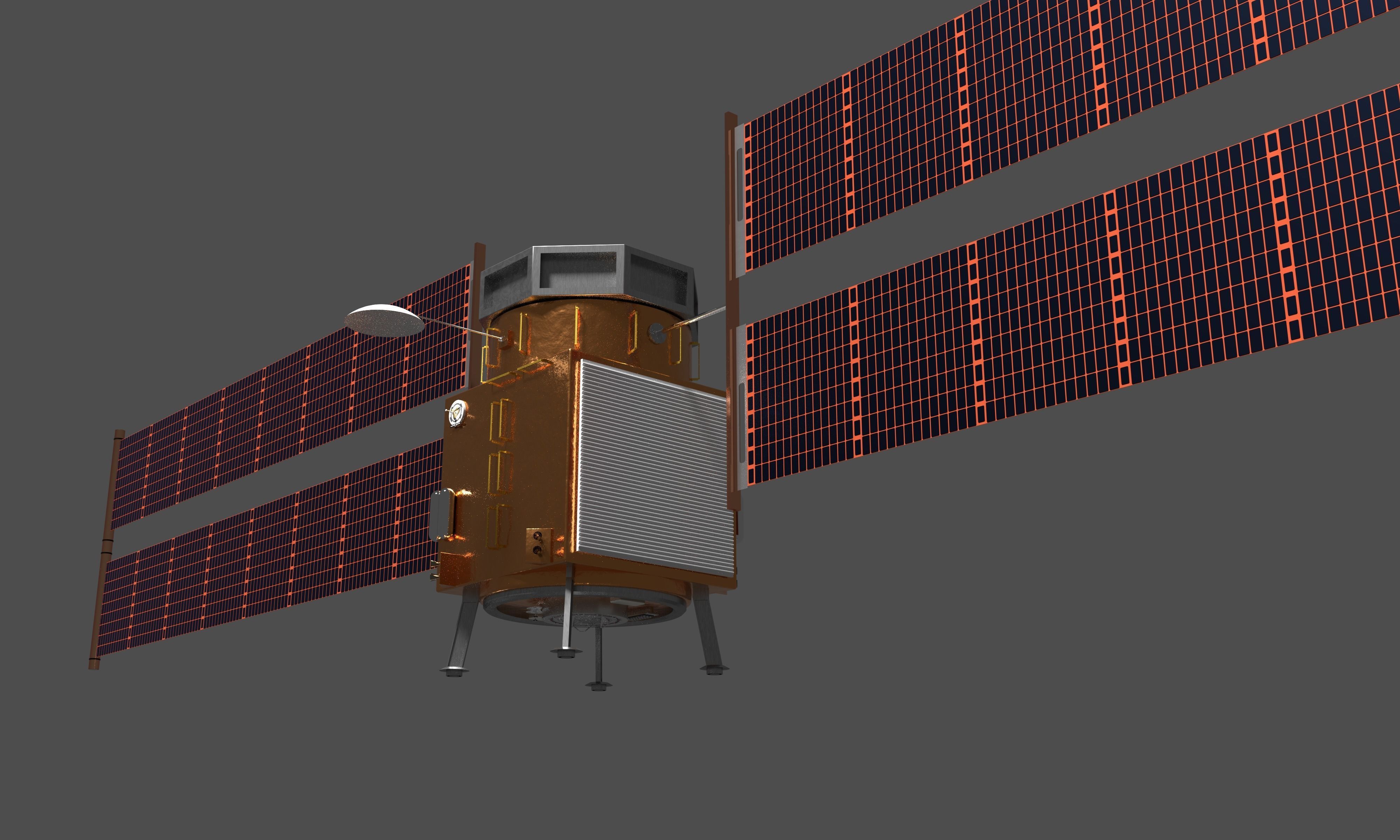 Generic Gateway Power and Propulsion Element 3D model | CGTrader