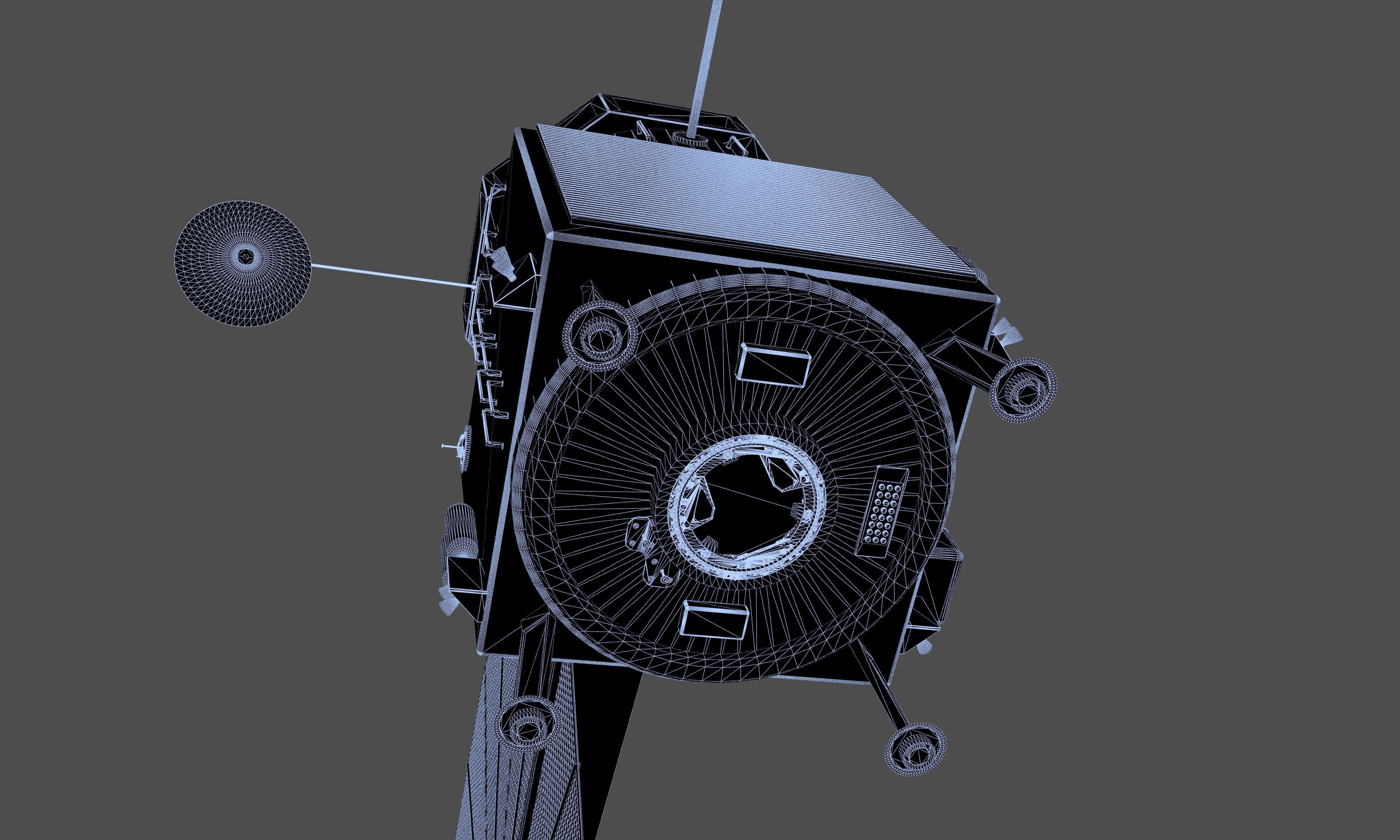 Generic Gateway Power and Propulsion Element 3D model | CGTrader