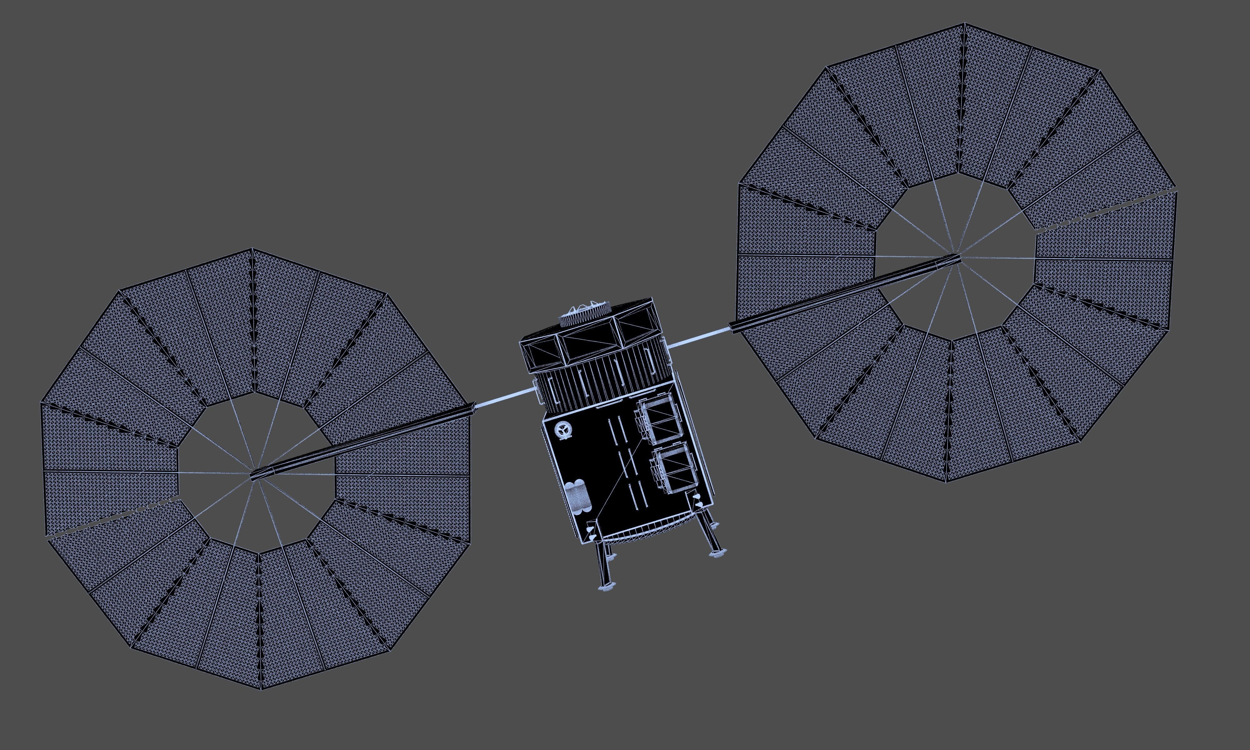 Generic Gateway Power and Propulsion Element 3D model | CGTrader