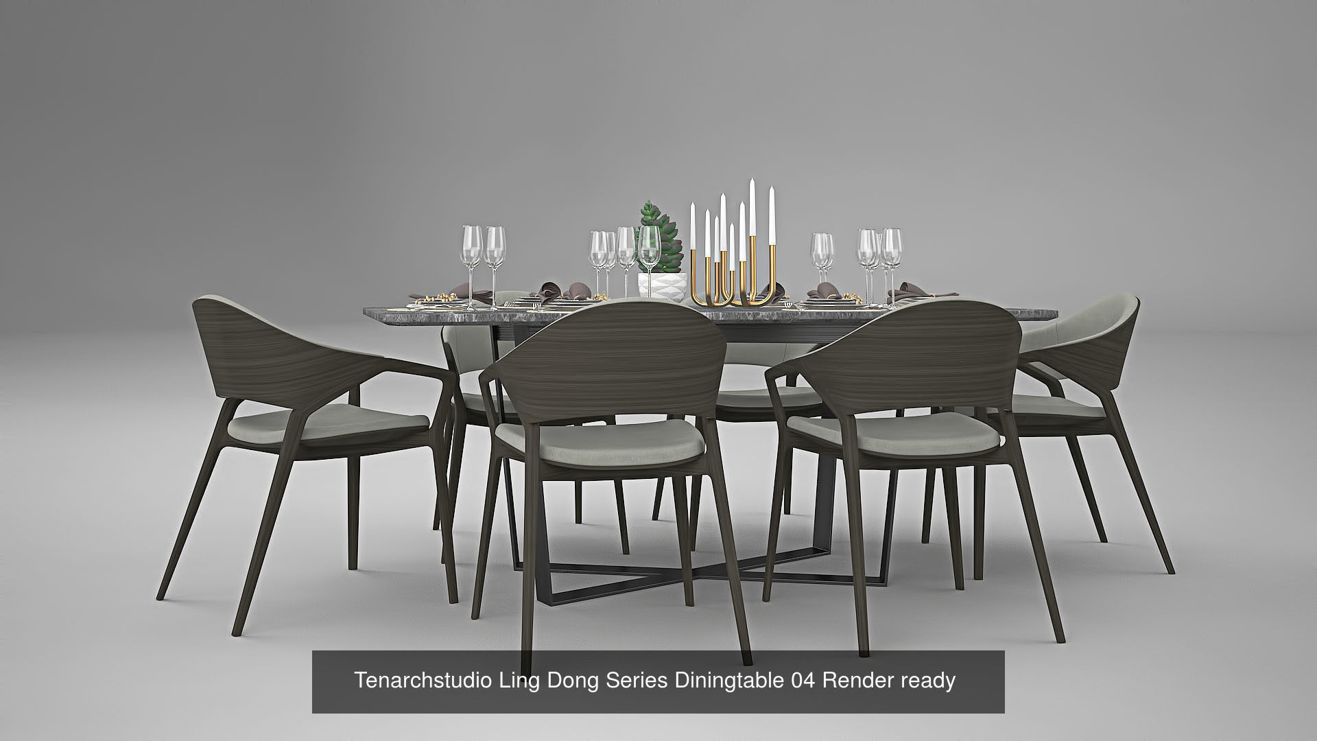 Render Ready vray dining tables collection | CGTrader