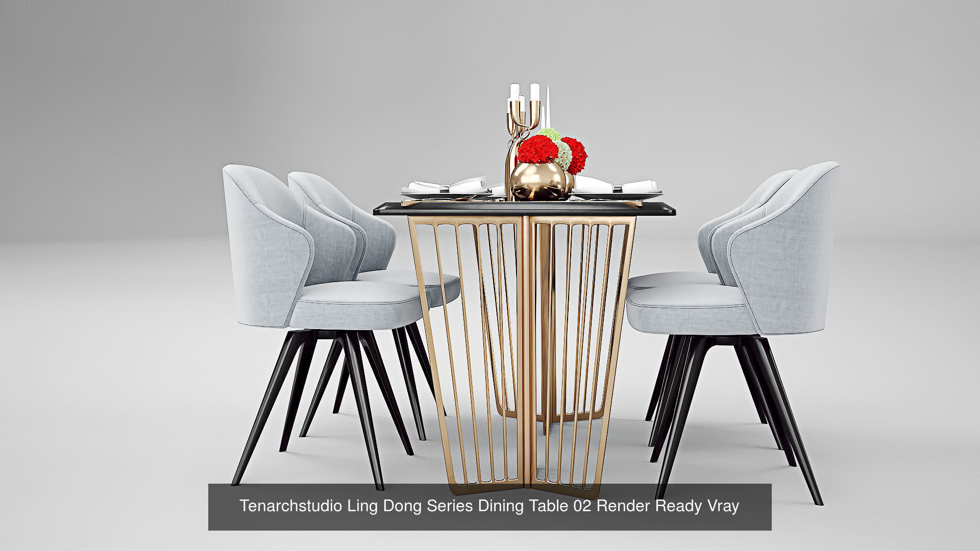 Render Ready vray dining tables collection | CGTrader