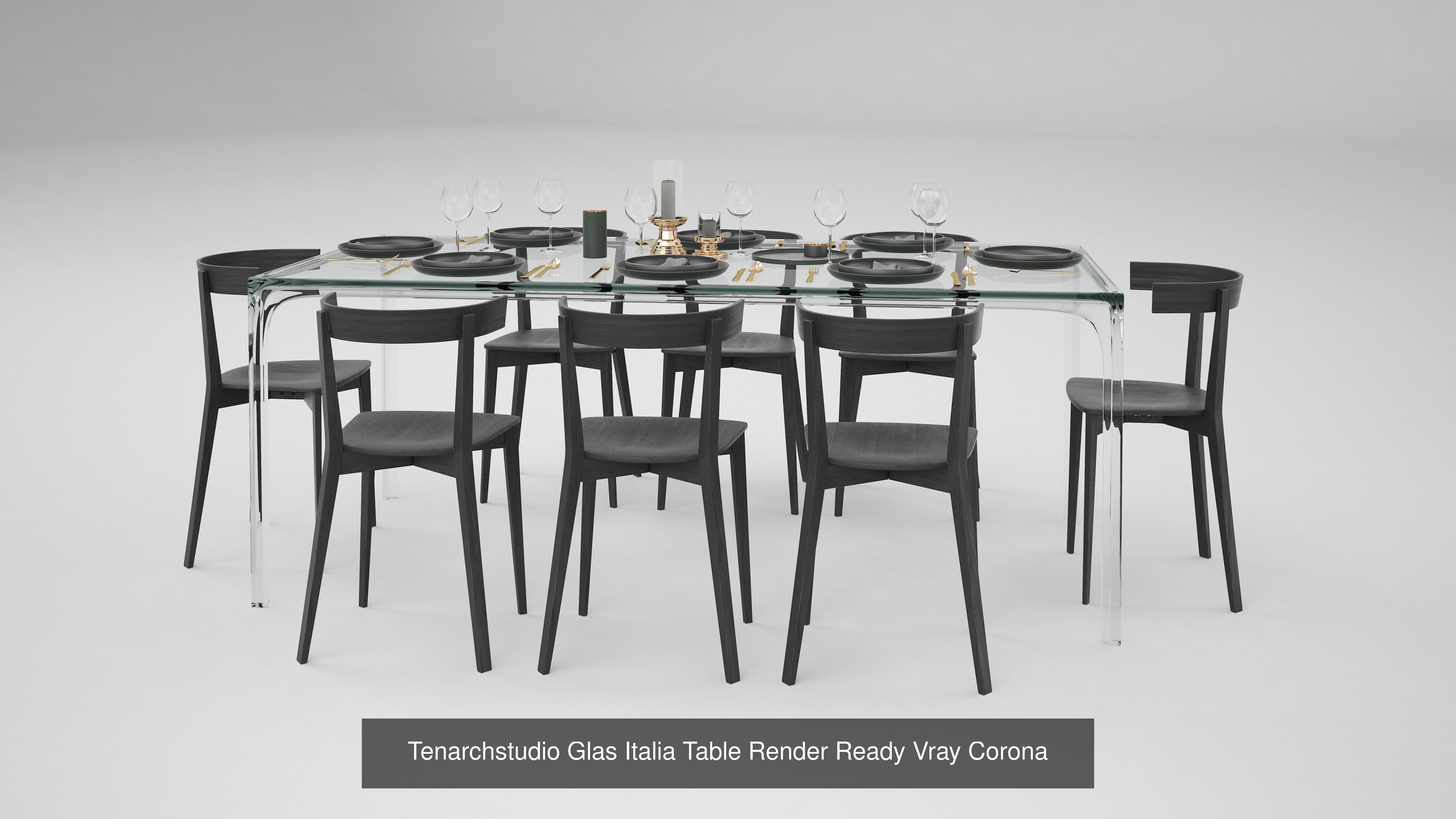 Render Ready vray dining tables collection | CGTrader