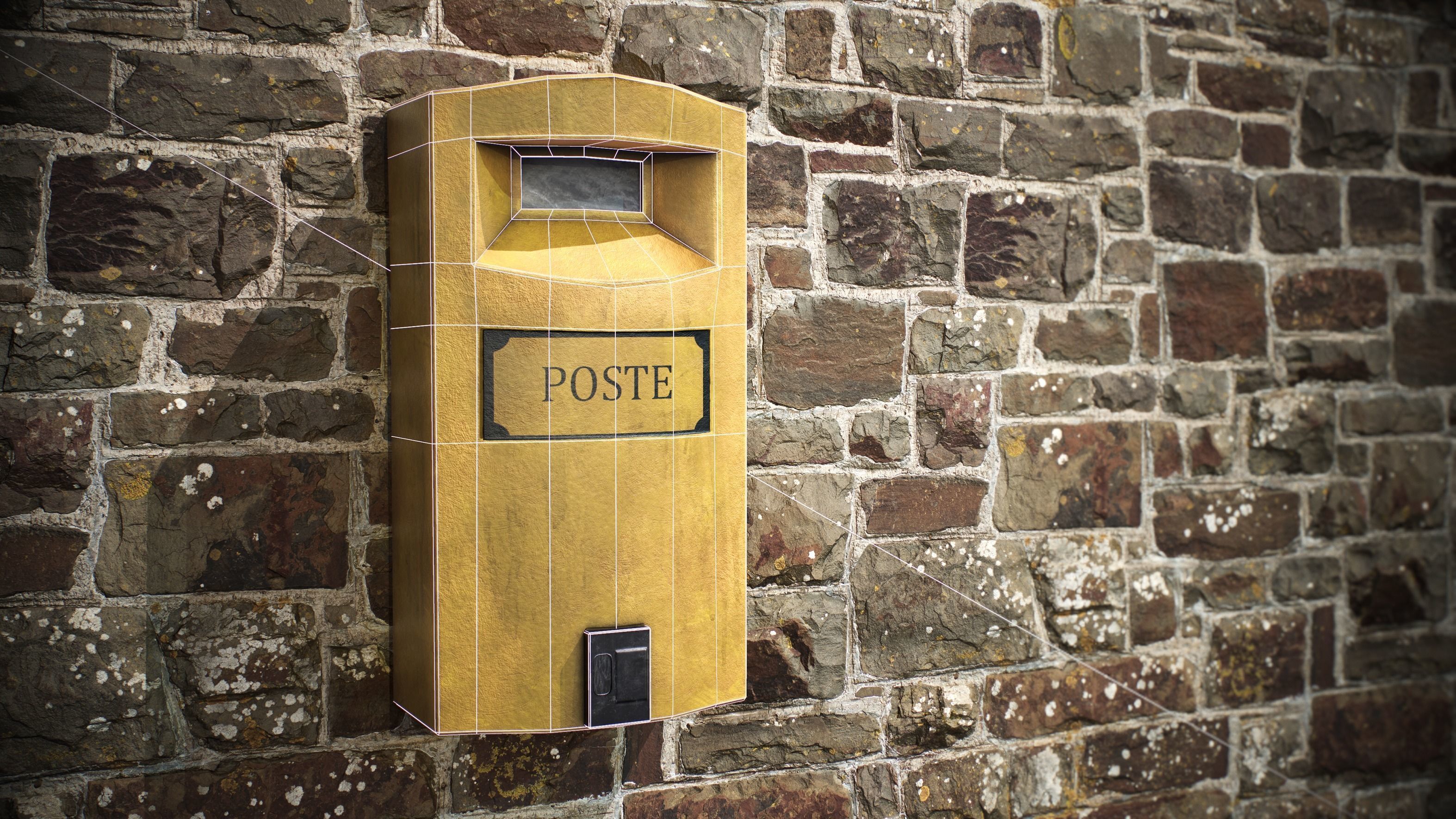 Italian Mail Box free VR / AR / low-poly 3D model | CGTrader