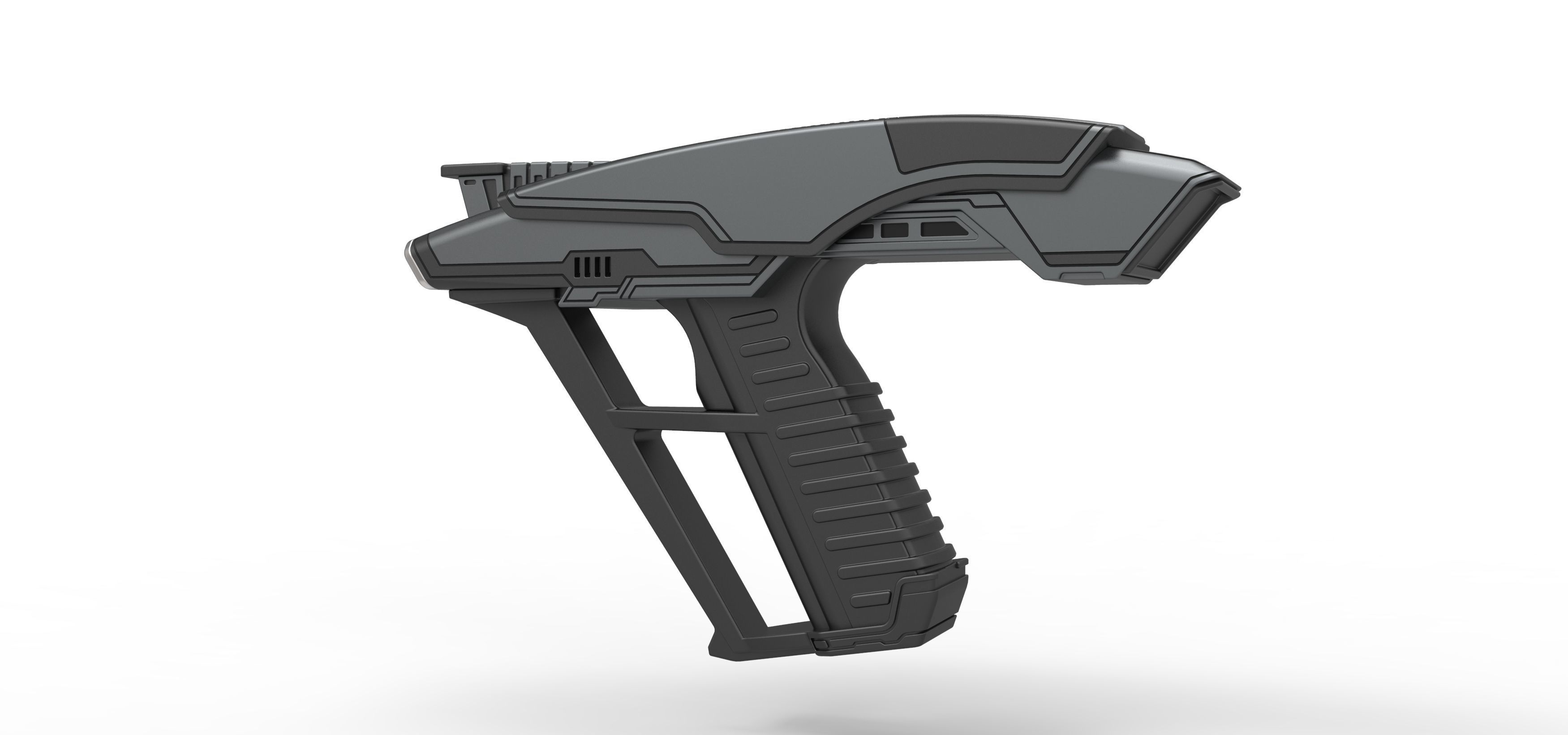 Starfleet Hand Phaser from Star Trek Picard TV series 3D model 3D ...