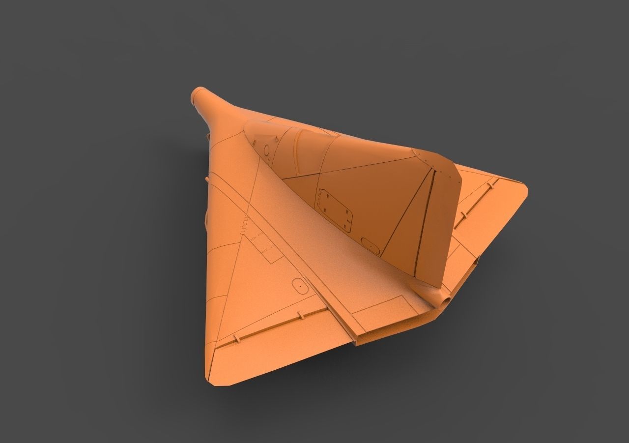 Lippisch P13a 3D model 3D printable | CGTrader