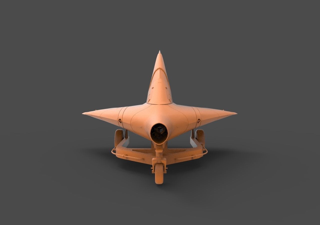 Lippisch P13a 3D model 3D printable | CGTrader