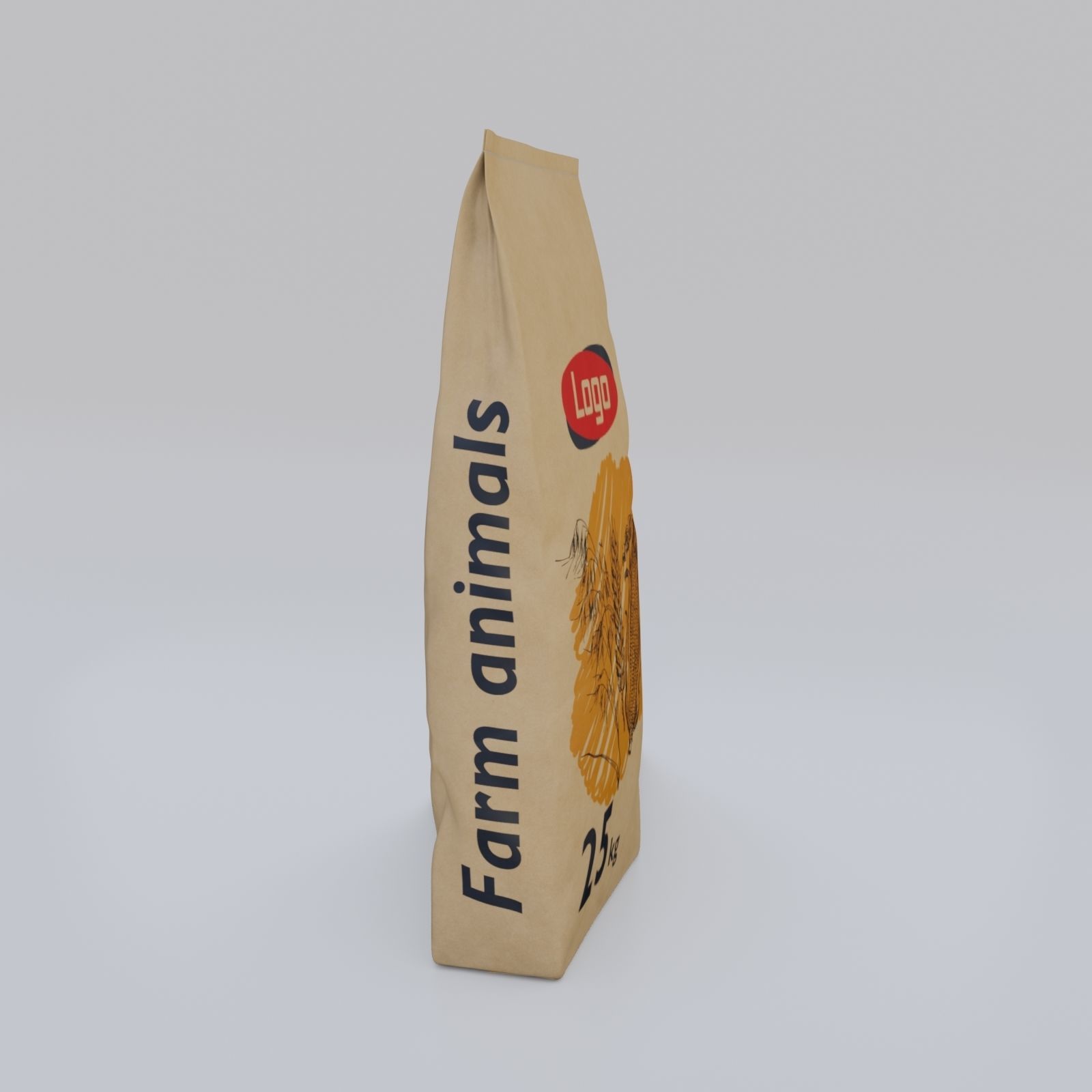 Paper bag 3D model | CGTrader